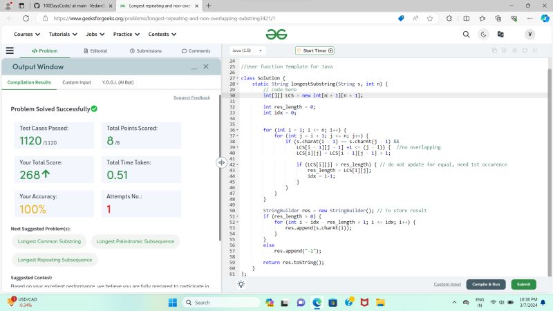 Vedant Satkar on LinkedIn: #day67 #100daysofcode #dsa #codingchallenge ... Vedant Satkar on LinkedIn: #day67 #100daysofcode #dsa #codingchallenge ...