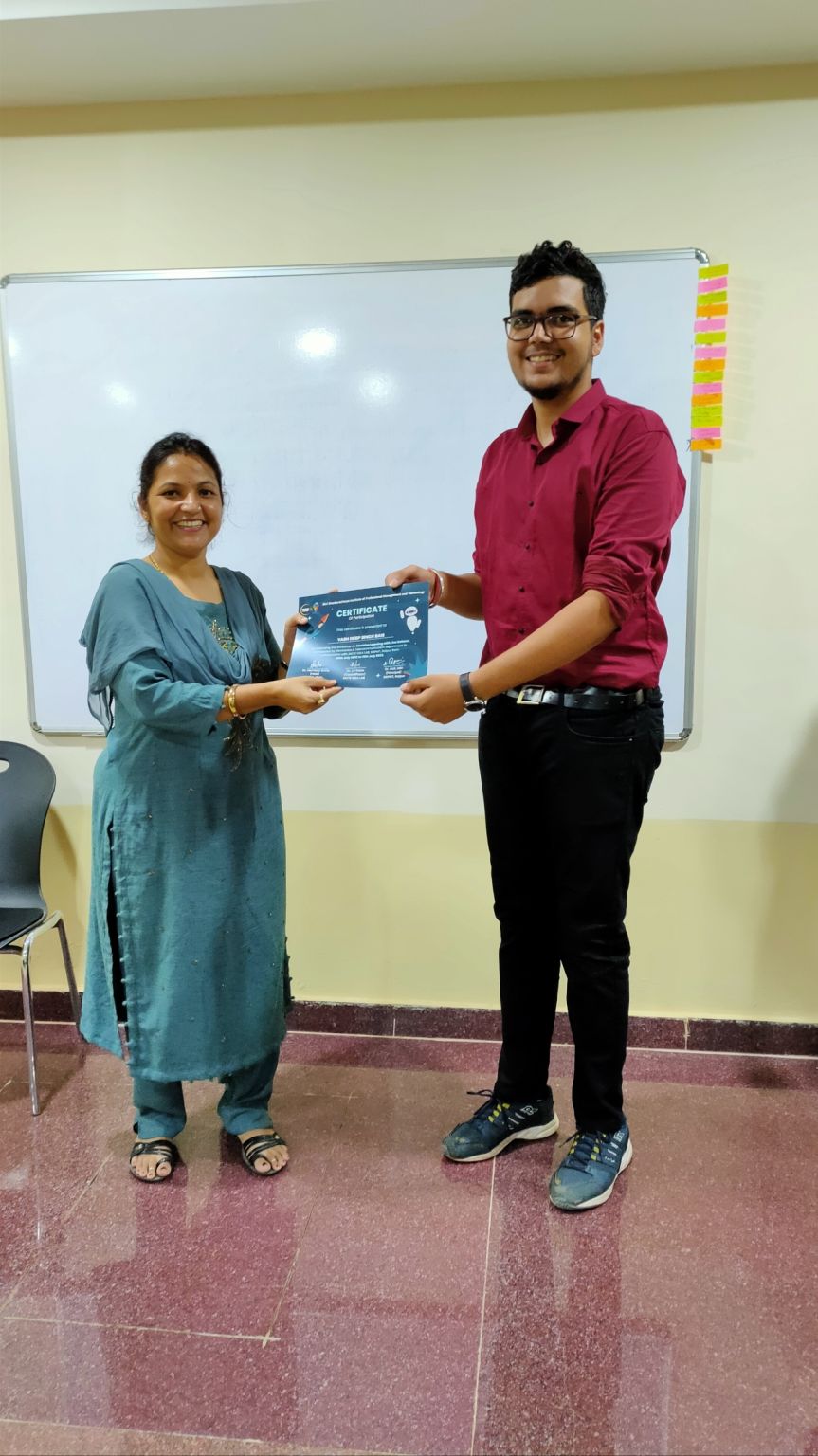 Yash Deep Singh Bais on LinkedIn: #machinelearning #workshopexperience ... Yash Deep Singh Bais on LinkedIn: #machinelearning #workshopexperience ...