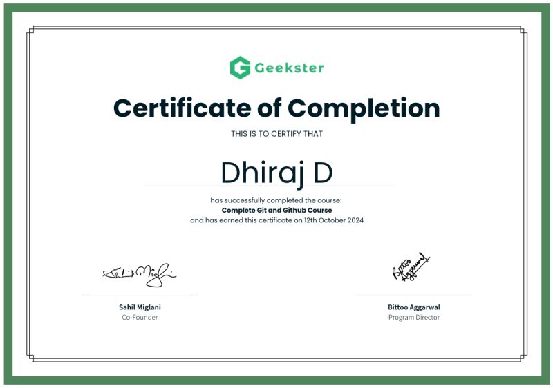 Dhiraj Durgade on LinkedIn: #git #github #learning #techskills #networking Dhiraj Durgade on LinkedIn: #git #github #learning #techskills #networking