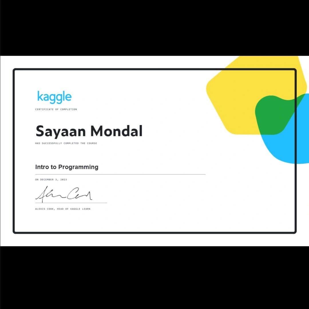 Sayan Mondal on LinkedIn: Basic Python programming Sayan Mondal on LinkedIn: Basic Python programming