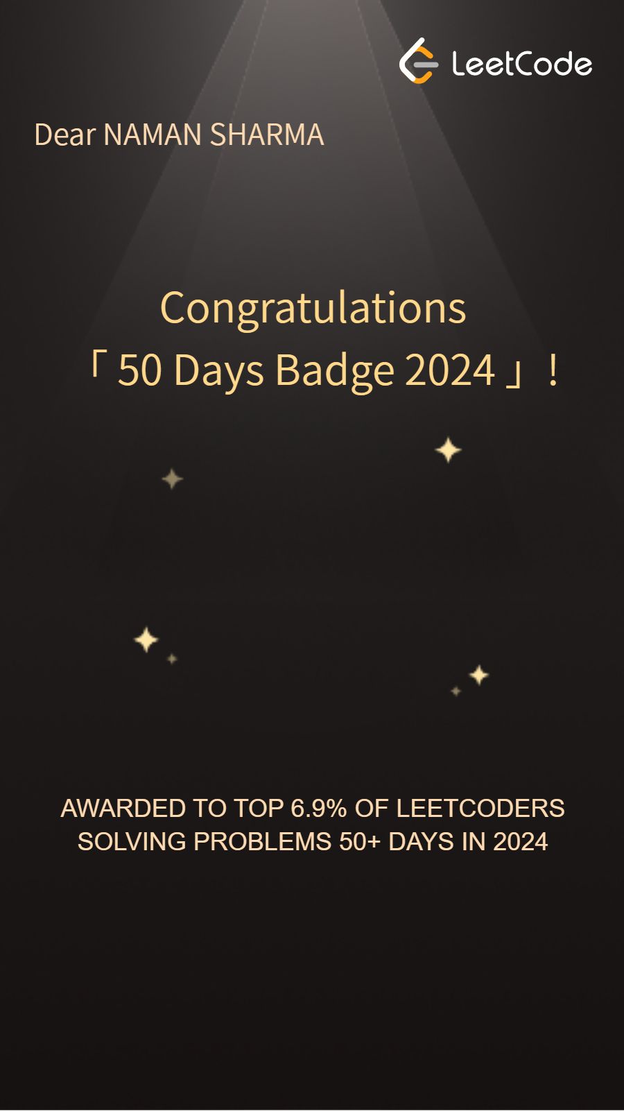 NAMAN SHARMA on LinkedIn: #leetcode #coding #problemsolving #learning NAMAN SHARMA on LinkedIn: #leetcode #coding #problemsolving #learning