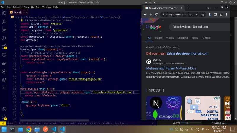 #webdevelopment #puppeteer #nodejs | Muhammad Faisal #webdevelopment #puppeteer #nodejs | Muhammad Faisal