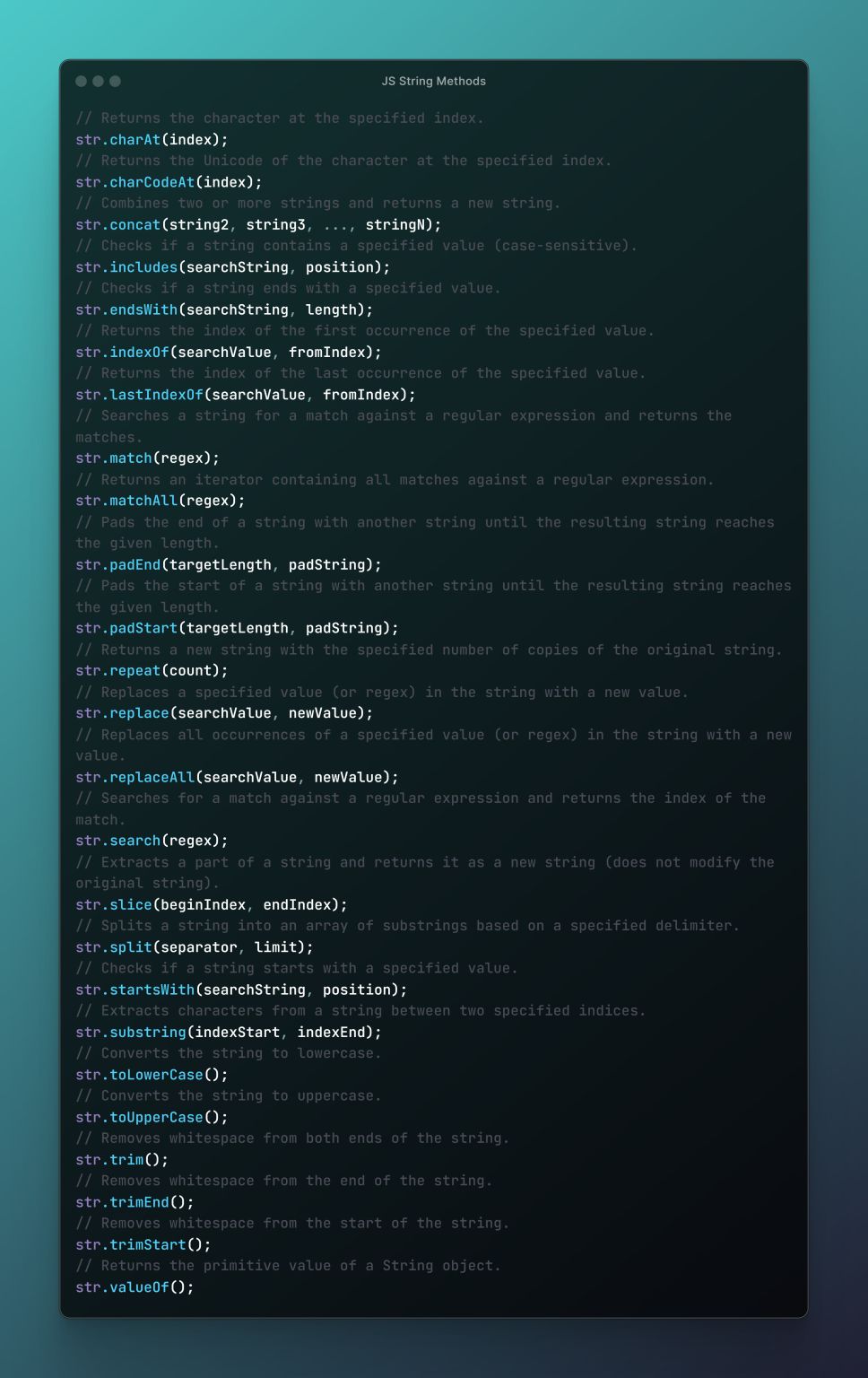 Sahed Rana Neka on LinkedIn: Master JavaScript String Methods! 🔥 Dive ... Sahed Rana Neka on LinkedIn: Master JavaScript String Methods! 🔥 Dive ...
