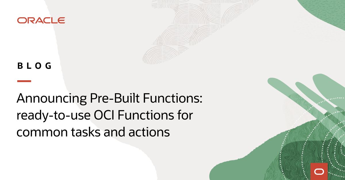 Matthew Kowalik on LinkedIn: #oci Matthew Kowalik on LinkedIn: #oci