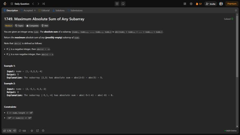 #dsa #java #leetcode #kadane #subarray #dynamicprogramming # ... #dsa #java #leetcode #kadane #subarray #dynamicprogramming # ...