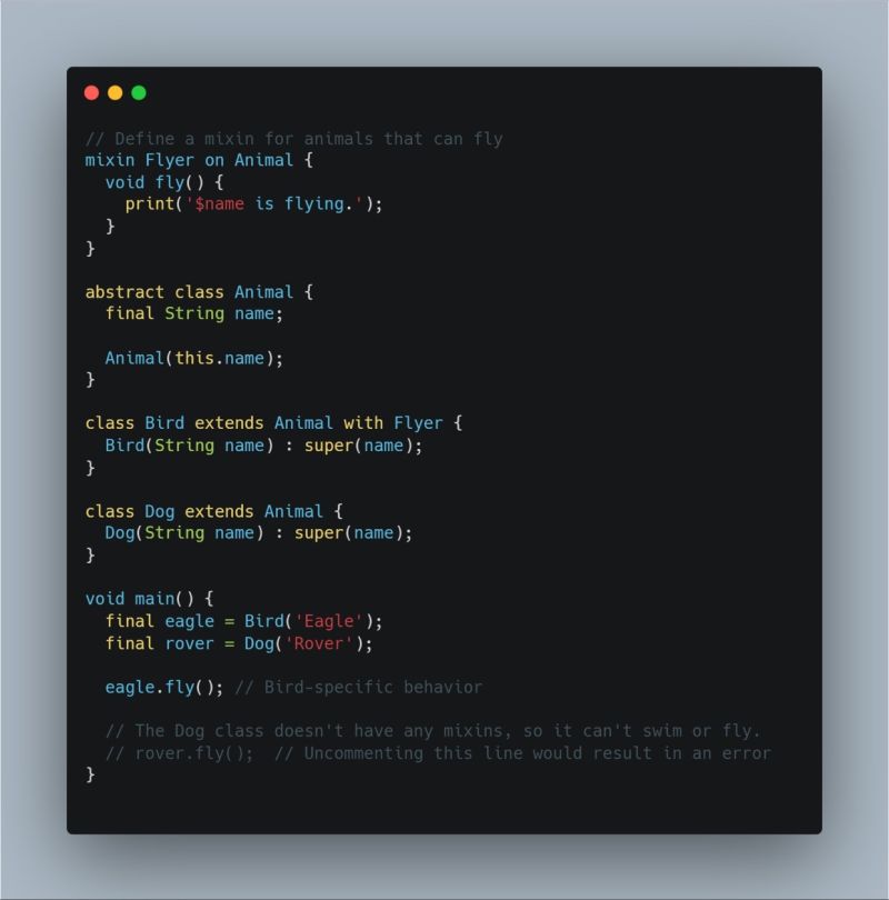 Reham Ali on LinkedIn: #flutter #codingtips #mixins #flutterdevelopment Reham Ali on LinkedIn: #flutter #codingtips #mixins #flutterdevelopment