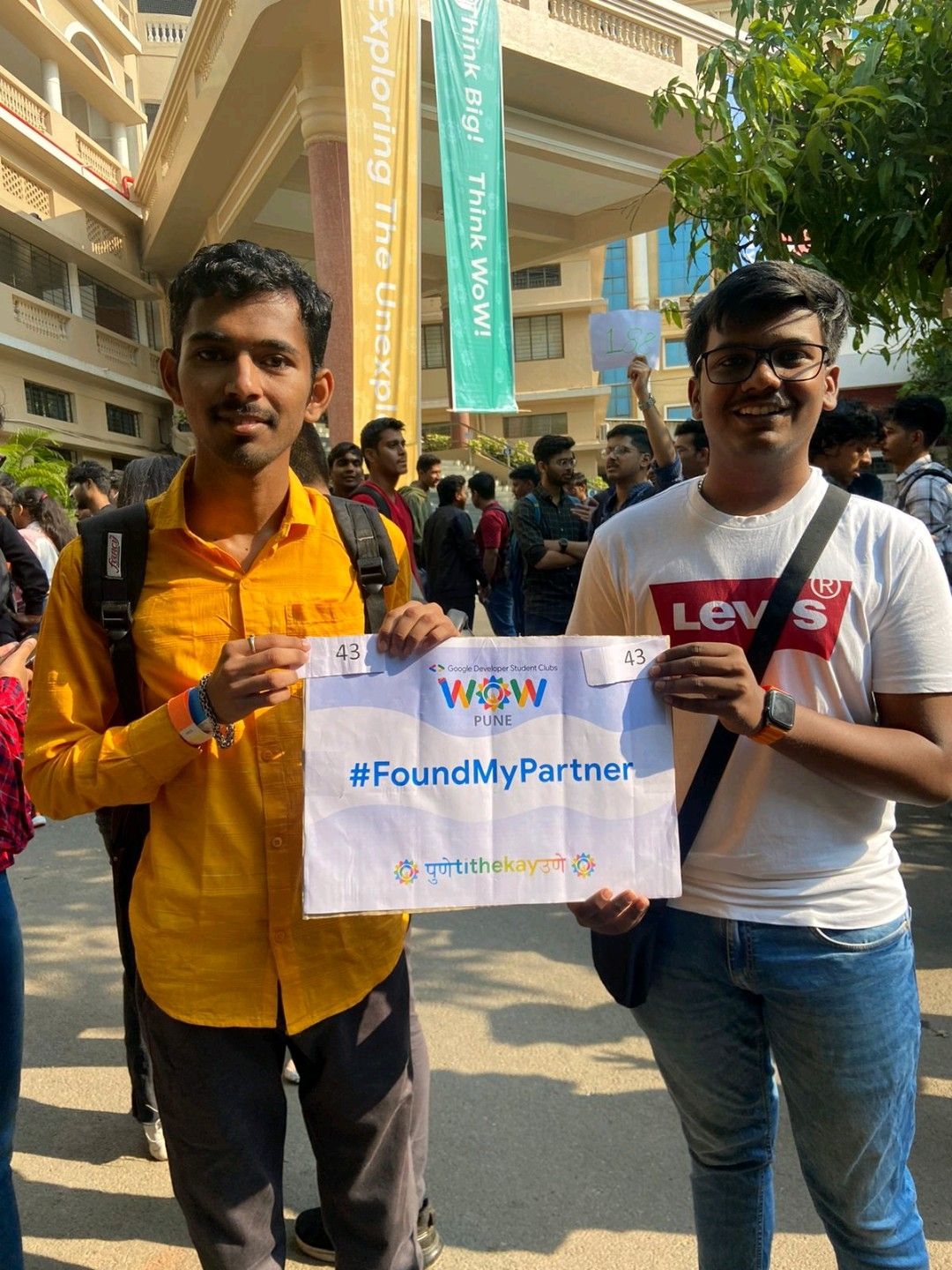 Shubham Bandgar on LinkedIn: #foundmypartner #gdscwow Shubham Bandgar on LinkedIn: #foundmypartner #gdscwow