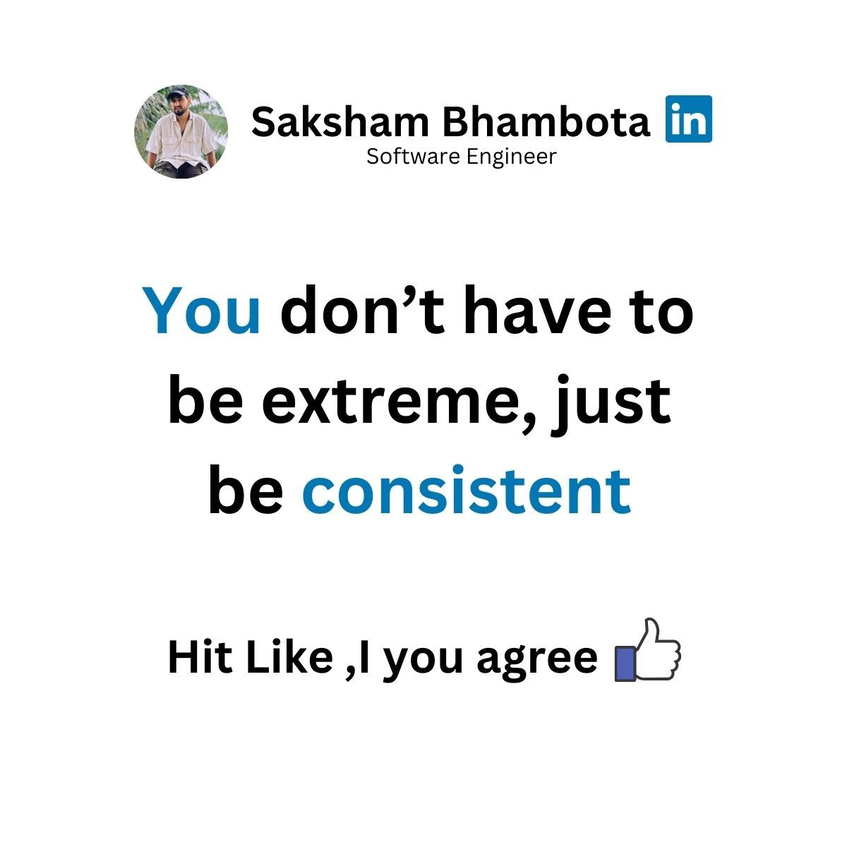Saksham Bhambota on LinkedIn: #techtip Saksham Bhambota on LinkedIn: #techtip
