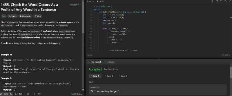 Abhishek Kumar on LinkedIn: #100daysofcode #drgviswanathan #leetcode # ... Abhishek Kumar on LinkedIn: #100daysofcode #drgviswanathan #leetcode # ...