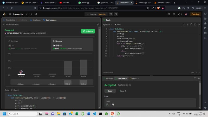 MITHIL PRANAV R S on LinkedIn: #100daysofcode #leetcode # ... MITHIL PRANAV R S on LinkedIn: #100daysofcode #leetcode # ...
