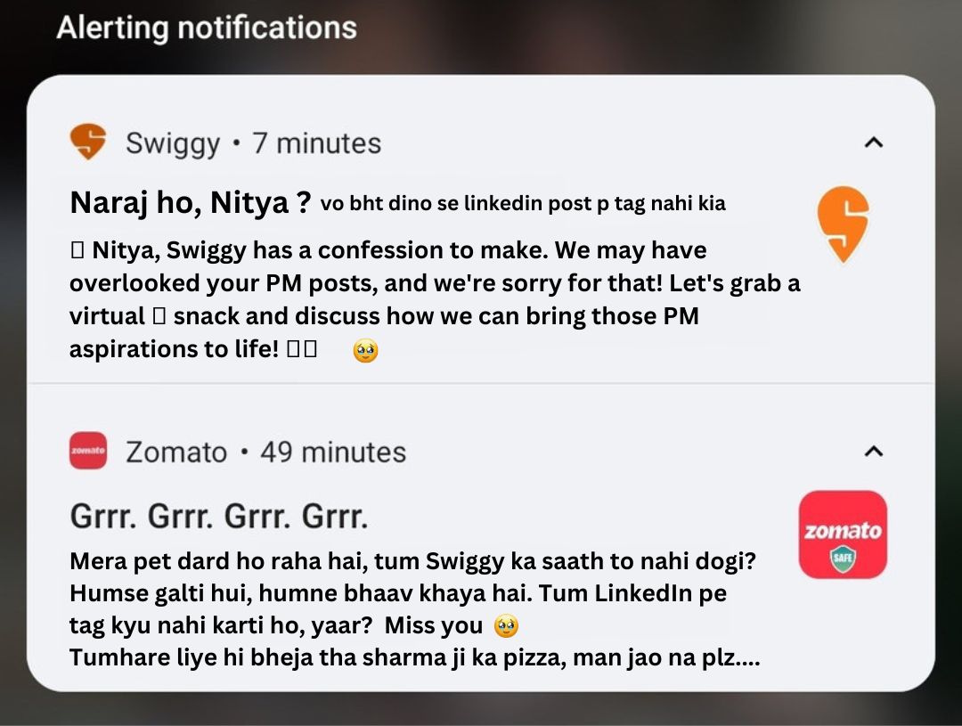 #pm #humour #pmintern #productstrategy #swiggy #zomato | Nitya Chugh #pm #humour #pmintern #productstrategy #swiggy #zomato | Nitya Chugh