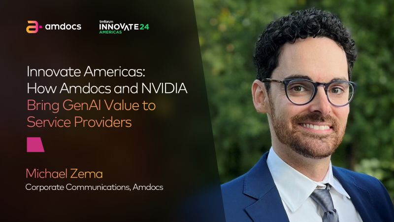 Michael Zema on LinkedIn: #innovateamericas #nvidia #amdocs #genai Michael Zema on LinkedIn: #innovateamericas #nvidia #amdocs #genai
