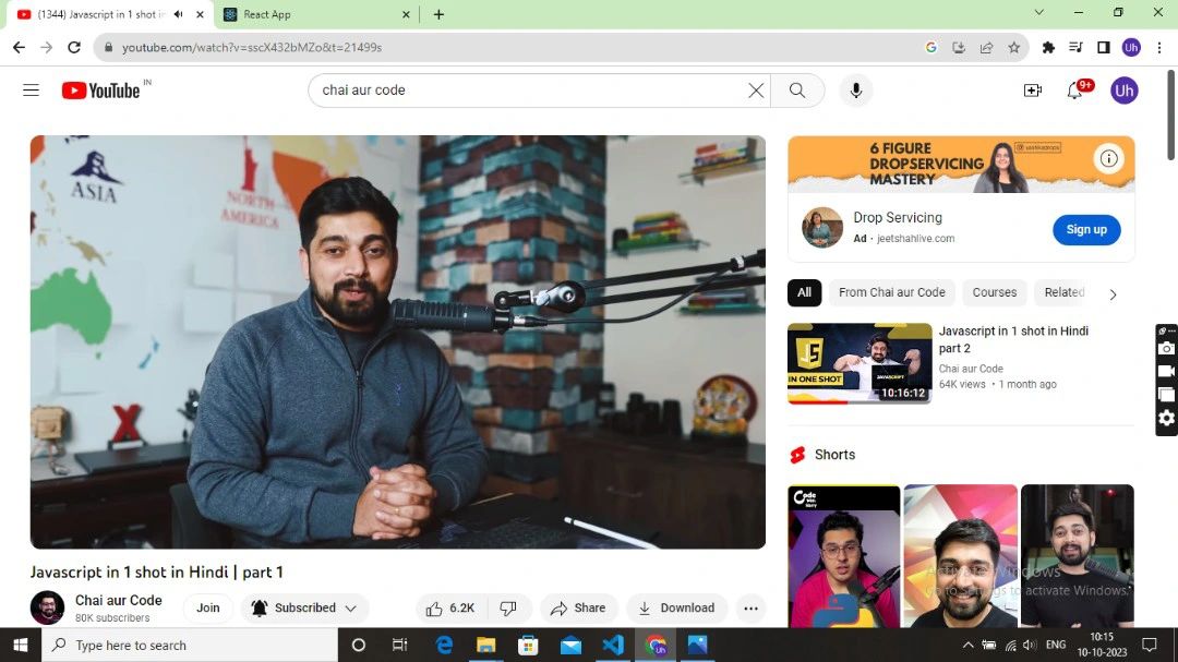 Learned javascript with chai aur code Hitesh Choudhary | Umam Khan ... Learned javascript with chai aur code Hitesh Choudhary | Umam Khan ...