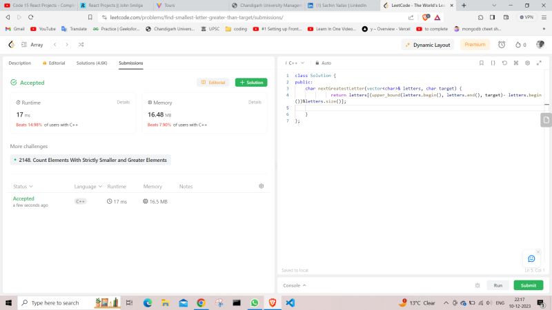 Sachin Yadav on LinkedIn: #code #coding #dsa #problemsolving ... Sachin Yadav on LinkedIn: #code #coding #dsa #problemsolving ...