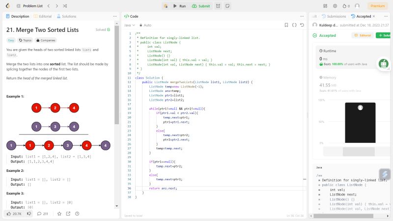 Kuldeep Dhakar on LinkedIn: #dsa #leetcode100daycodingchallenges # ... Kuldeep Dhakar on LinkedIn: #dsa #leetcode100daycodingchallenges # ...