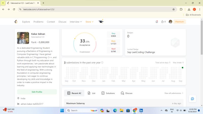 adnan kakar on LinkedIn: #leetcode adnan kakar on LinkedIn: #leetcode