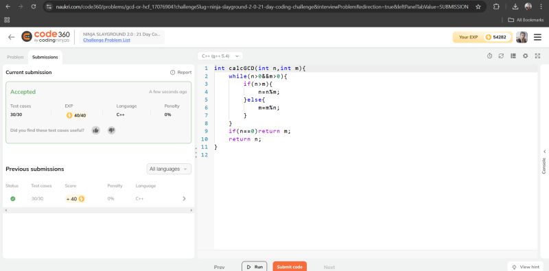 Abhay Gupta on LinkedIn: #ninjaslayground #codingninjas #keepcoding # ... Abhay Gupta on LinkedIn: #ninjaslayground #codingninjas #keepcoding # ...