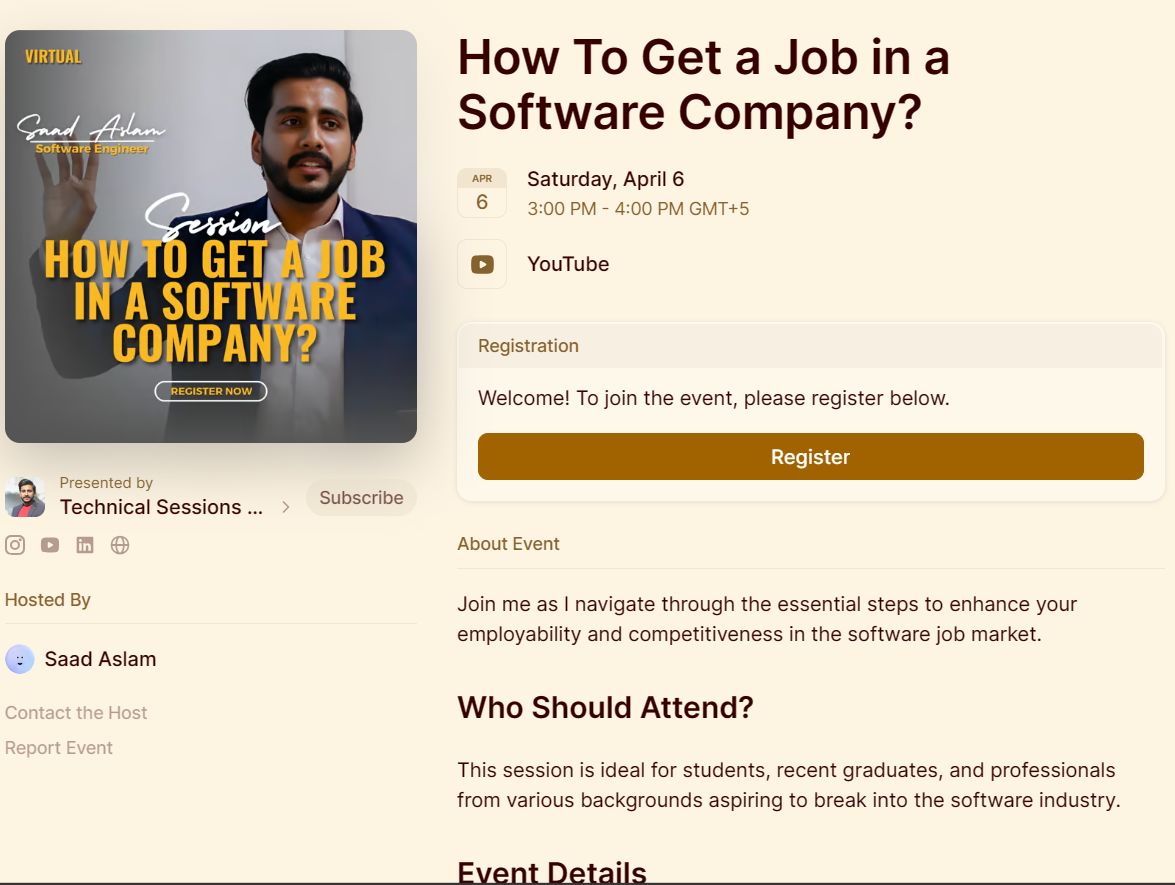 How to Get a Job in a Software Company | Saad Aslam posted on the topic ... How to Get a Job in a Software Company | Saad Aslam posted on the topic ...