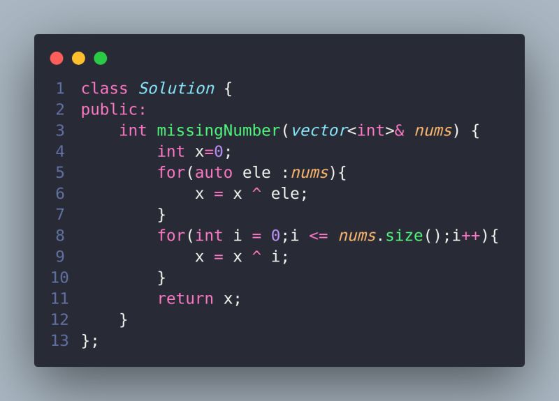 Day 49 of #180daysofcodechallenge: Missing Number | Syed Najam U Saqib ... Day 49 of #180daysofcodechallenge: Missing Number | Syed Najam U Saqib ...