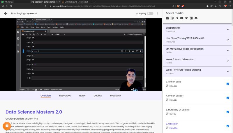 Sanskar Modi on LinkedIn: #day1 #datascience #python #ai # ... Sanskar Modi on LinkedIn: #day1 #datascience #python #ai # ...