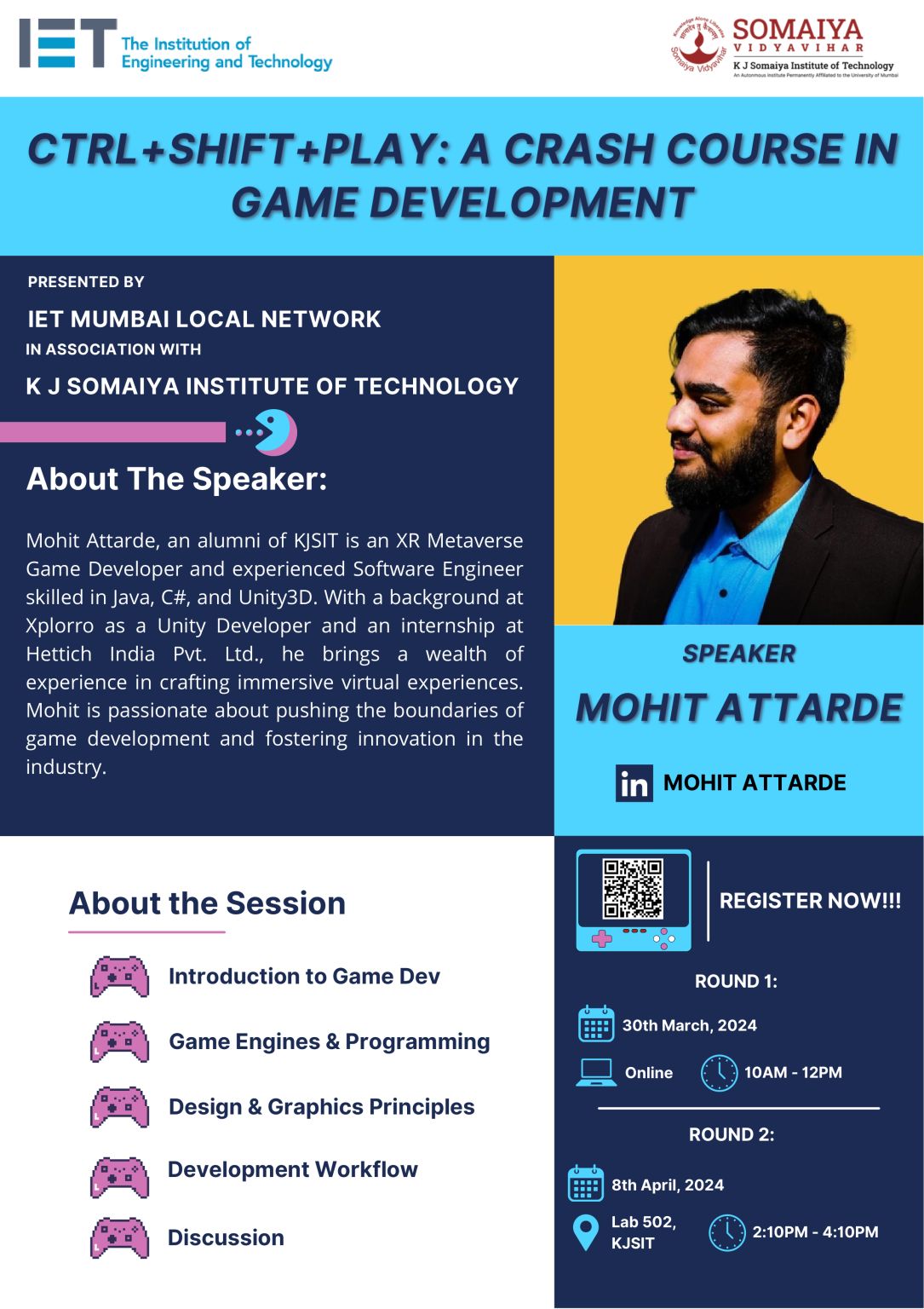 IET- On Campus KJSIT on LinkedIn: 🎮 Dive into the exciting world of ... IET- On Campus KJSIT on LinkedIn: 🎮 Dive into the exciting world of ...