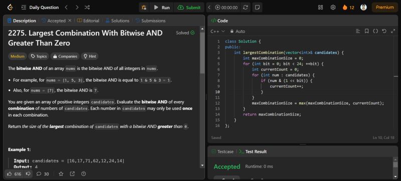 Vivek Kumar Vishwakarma on LinkedIn: #100daysofcodechallenge #leetcode ... Vivek Kumar Vishwakarma on LinkedIn: #100daysofcodechallenge #leetcode ...