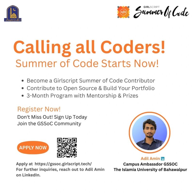 Adil Amin on LinkedIn: #gssoc2024 #gssoc #coders #programmers #iub # ... Adil Amin on LinkedIn: #gssoc2024 #gssoc #coders #programmers #iub # ...