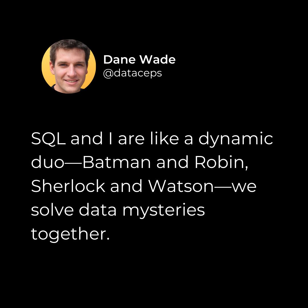 Dane Wade on LinkedIn: #sqlqueries #sqldatabase #sqlite #sqlprogramming ... Dane Wade on LinkedIn: #sqlqueries #sqldatabase #sqlite #sqlprogramming ...