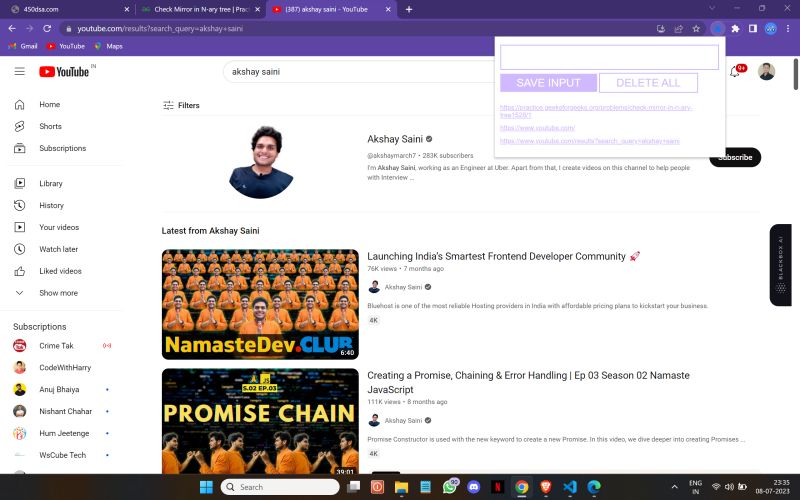 Vaibhav Verma on LinkedIn: #dsa #datastructures #trees #chromeextension ... Vaibhav Verma on LinkedIn: #dsa #datastructures #trees #chromeextension ...