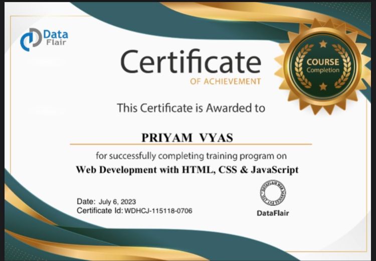 Priyam Vyas on LinkedIn: #connections #dataflair #html5 #css3 #javascript Priyam Vyas on LinkedIn: #connections #dataflair #html5 #css3 #javascript