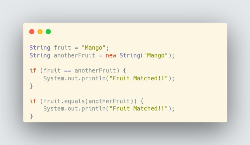#java #javatips #cleancode #stringcomparison #techtips #codequality ... #java #javatips #cleancode #stringcomparison #techtips #codequality ...