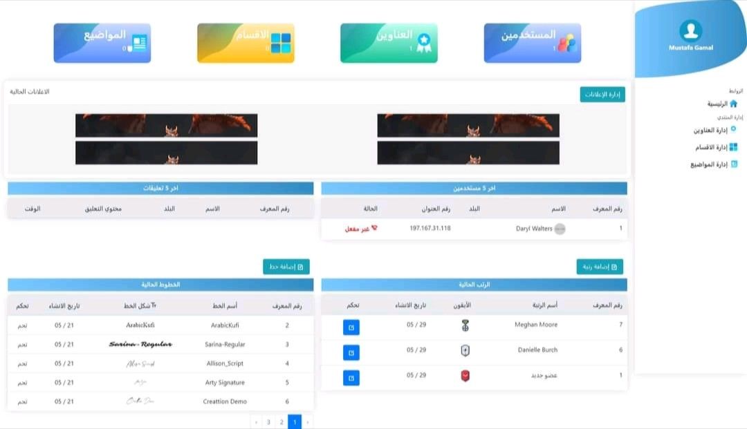 Mustafa Gamel on LinkedIn: Forum Dashboard Using html css Javascript… Mustafa Gamel on LinkedIn: Forum Dashboard Using html css Javascript…