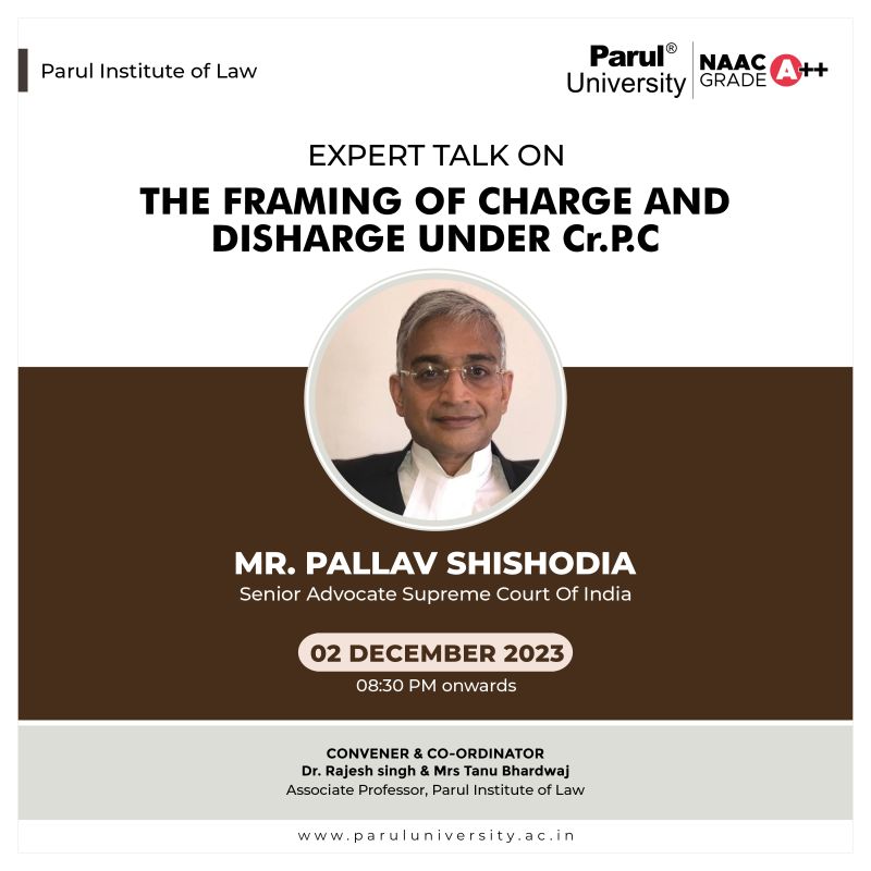 Rajesh Kumar Singh on LinkedIn: Parul Institute of Law, Parul ... Rajesh Kumar Singh on LinkedIn: Parul Institute of Law, Parul ...