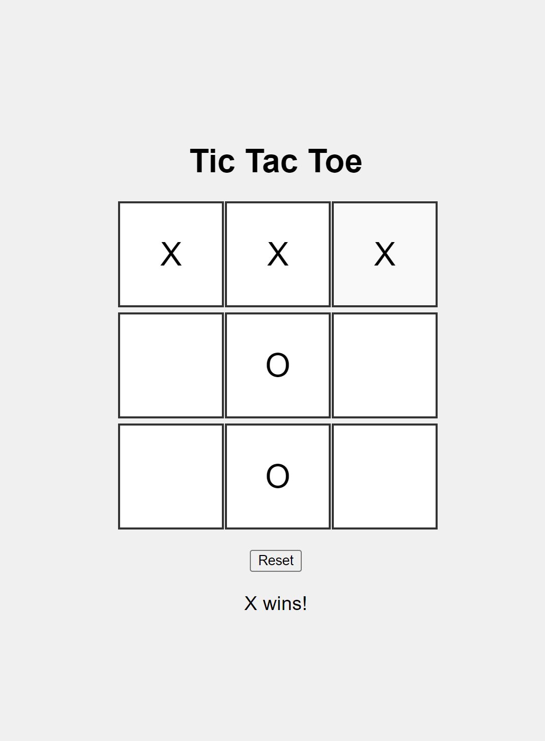 created a game TIC TAC TOE using HTML , CSS AND JACASCRIPT.... | CHETNA ... created a game TIC TAC TOE using HTML , CSS AND JACASCRIPT.... | CHETNA ...