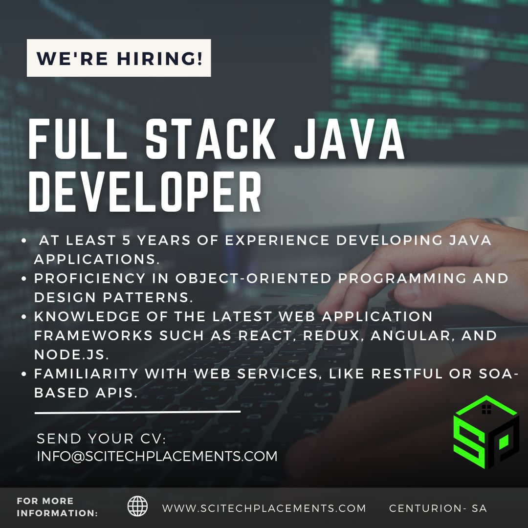 SciTech 💚 on LinkedIn: #javadeveloper #fullstackjavadeveloper #nodejs # ... SciTech 💚 on LinkedIn: #javadeveloper #fullstackjavadeveloper #nodejs # ...