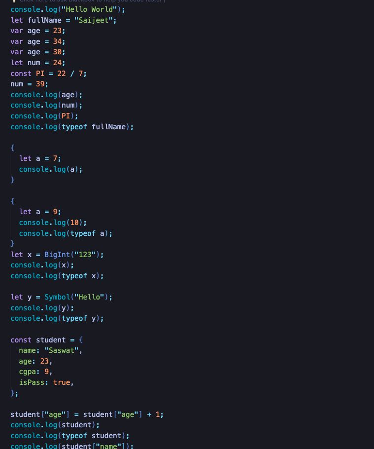 Learn about variables and data types | Saijeet Upadhyay posted on the ... Learn about variables and data types | Saijeet Upadhyay posted on the ...