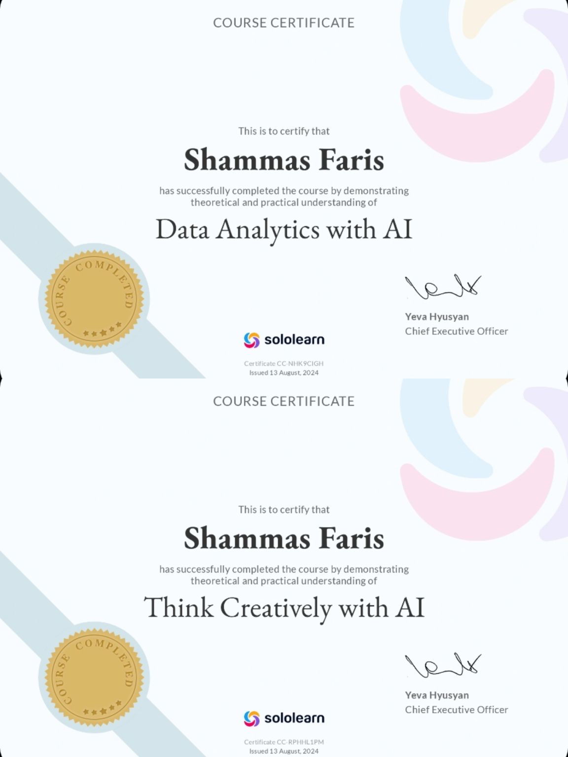 Shammas Faris on LinkedIn: #ai #dataanalytics #creativity # ... Shammas Faris on LinkedIn: #ai #dataanalytics #creativity # ...