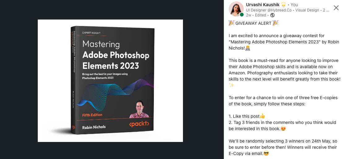 Nandini Biswas on LinkedIn: #design #photoshop #giveaway # ... Nandini Biswas on LinkedIn: #design #photoshop #giveaway # ...