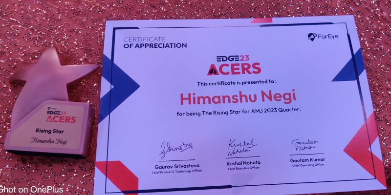 Himanshu Negi on LinkedIn: #grateful #humbled | 12 comments Himanshu Negi on LinkedIn: #grateful #humbled | 12 comments