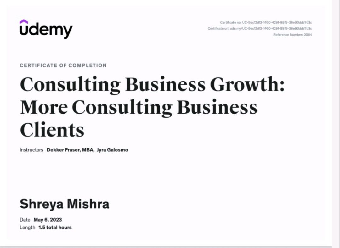 Shreya Mishra posted on LinkedIn Shreya Mishra posted on LinkedIn