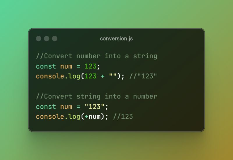 Omkar Shinde on LinkedIn: 💡 JS Tip 💡 The simplest way to convert a ... Omkar Shinde on LinkedIn: 💡 JS Tip 💡 The simplest way to convert a ...