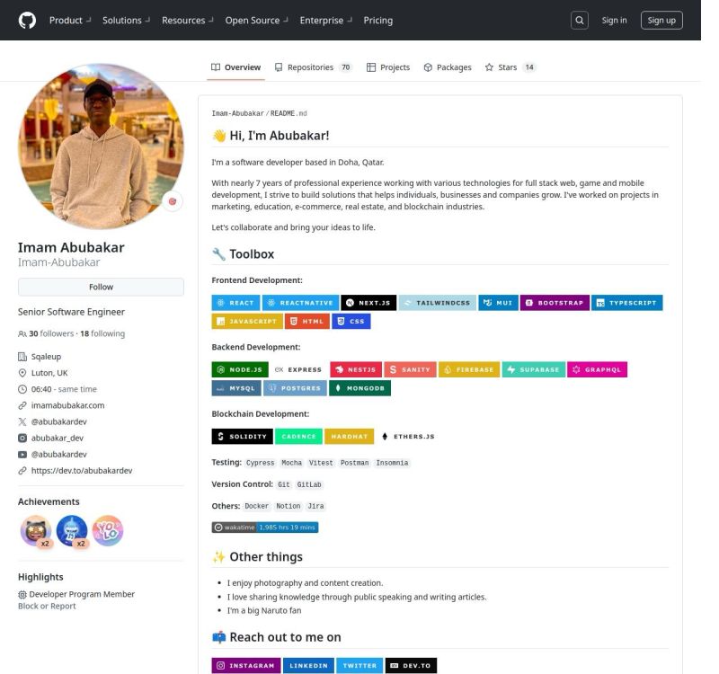 Your GitHub Profile Is More Than Just a Code Repository Think of your ... Your GitHub Profile Is More Than Just a Code Repository Think of your ...