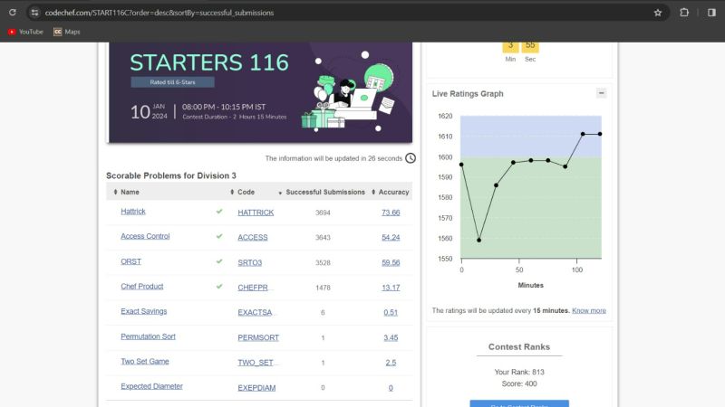 Tarun Jha on LinkedIn: #codechef #programming #codingjourney # ... Tarun Jha on LinkedIn: #codechef #programming #codingjourney # ...