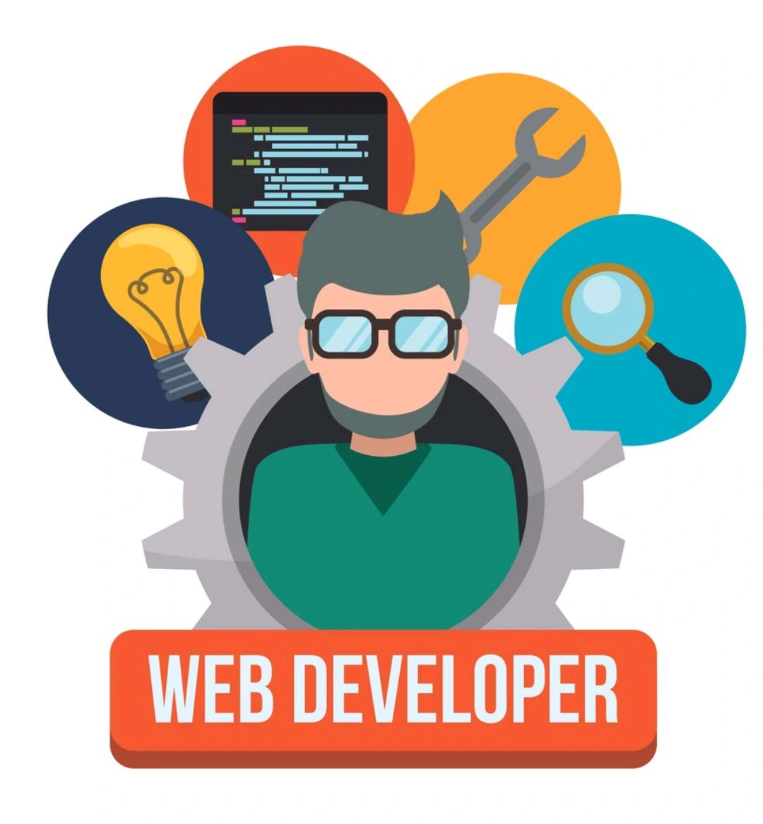 web developer logo | Saurabh Singh web developer logo | Saurabh Singh