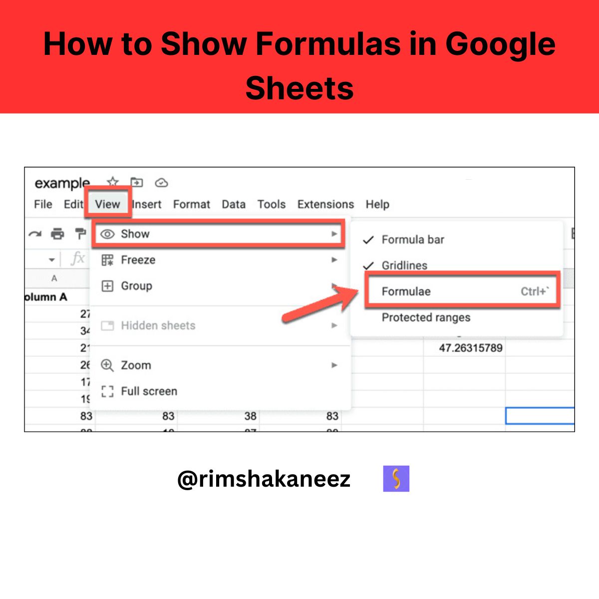 Rimsha Kaneez on LinkedIn: #googlesheets #spreadsheettips # ... Rimsha Kaneez on LinkedIn: #googlesheets #spreadsheettips # ...