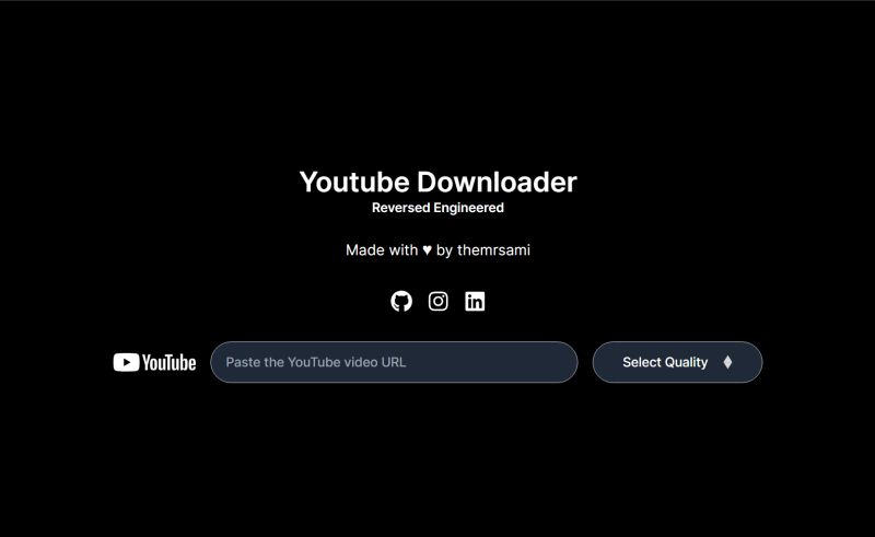 🚀 YouTube Video Downloader - Reverse Engineered 🚀 | Usama Nazir 🚀 YouTube Video Downloader - Reverse Engineered 🚀 | Usama Nazir