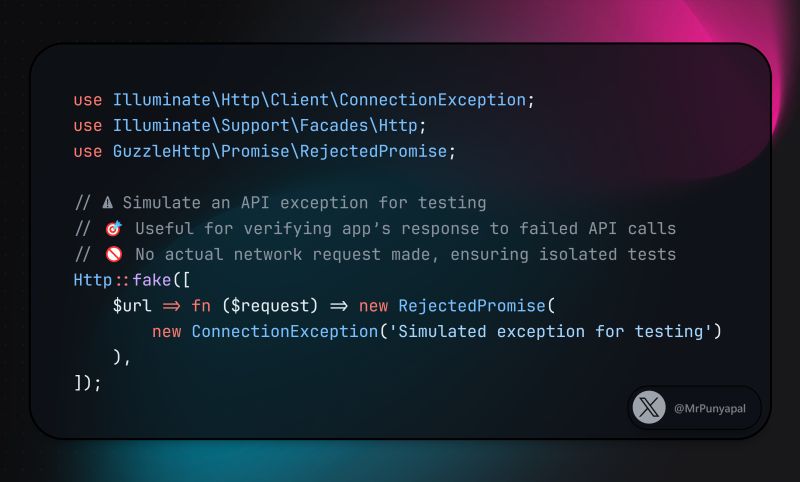 Punyapal Shah on LinkedIn: #laravel #testing #php Punyapal Shah on LinkedIn: #laravel #testing #php