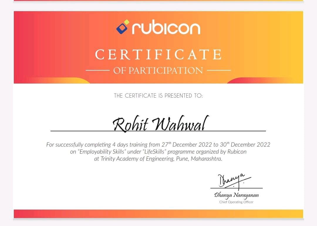 Rohit Wahwal on LinkedIn: #training #students #connections Rohit Wahwal on LinkedIn: #training #students #connections