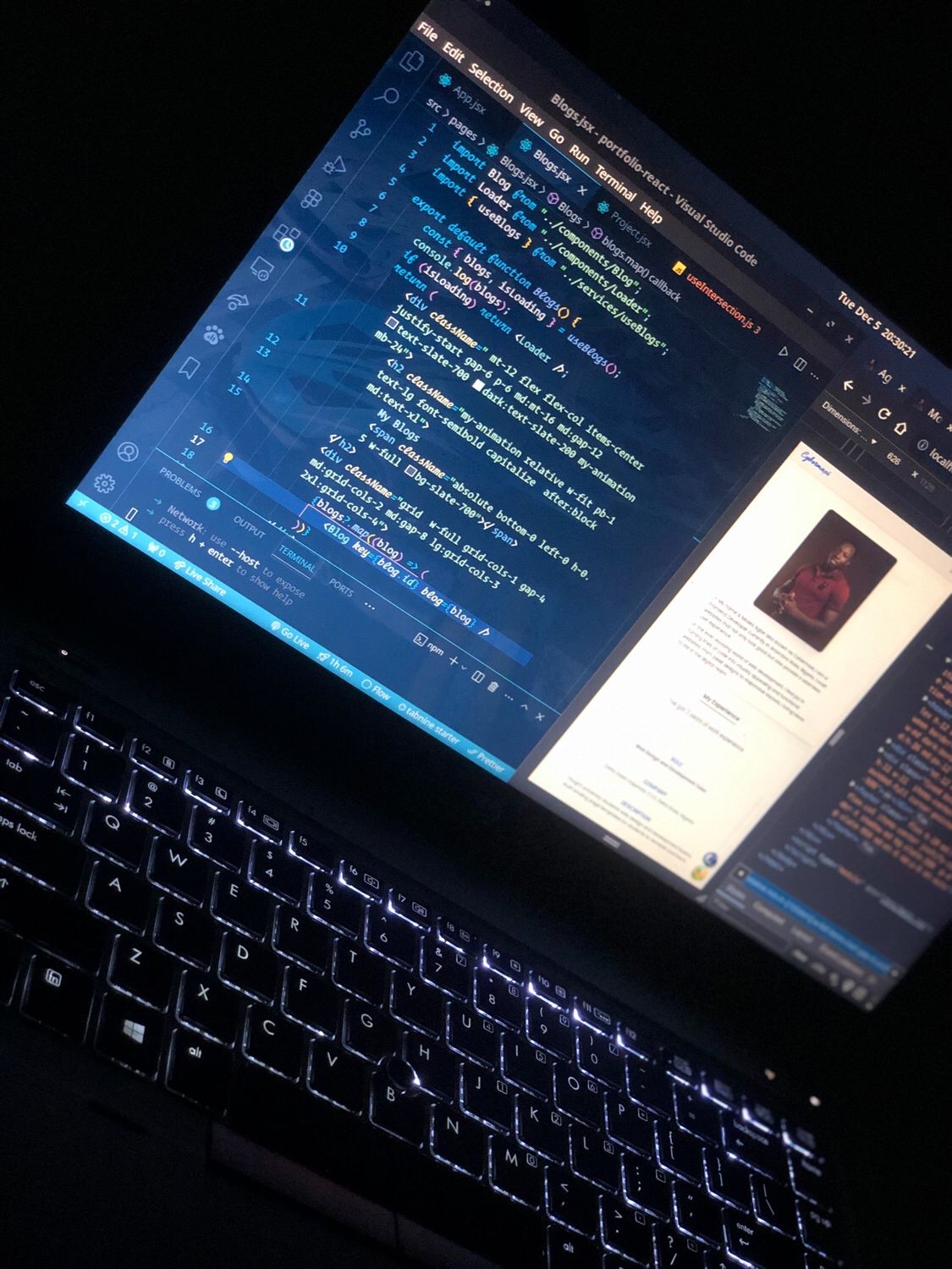Moses Agbe on LinkedIn: #frontenddevelopment #reactjs #tailwindcss # ... Moses Agbe on LinkedIn: #frontenddevelopment #reactjs #tailwindcss # ...