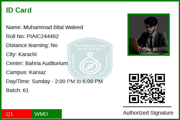 Bilal Waleed on LinkedIn: #googlecolab #pythondevelopment #idcard # ... Bilal Waleed on LinkedIn: #googlecolab #pythondevelopment #idcard # ...